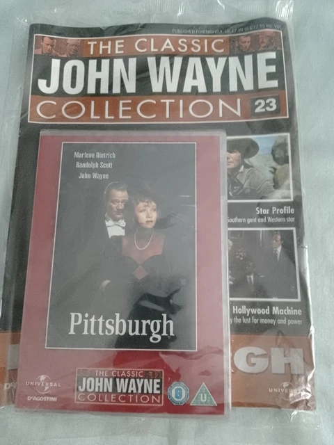 THE CLASSIC JOHN Wayne Collection No 23: Pittsburgh: Mag & DVD - New ...