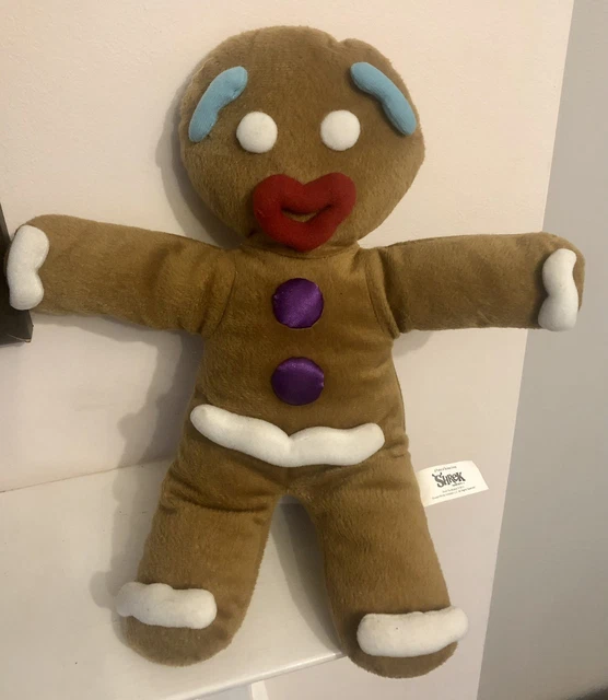 SHREK THE MUSICAL Gingy Gingerbread Hand Puppet Plush Soft toy £10.80 ...