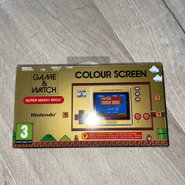 NINTENDO GAME & Watch Super Mario Bros Handheld New Sealed 30th ...