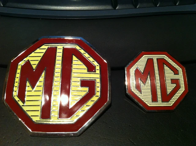 MG BADGE FRONT Grille and rear boot badges for MG ZR ZS Mk 2 Models £16 ...