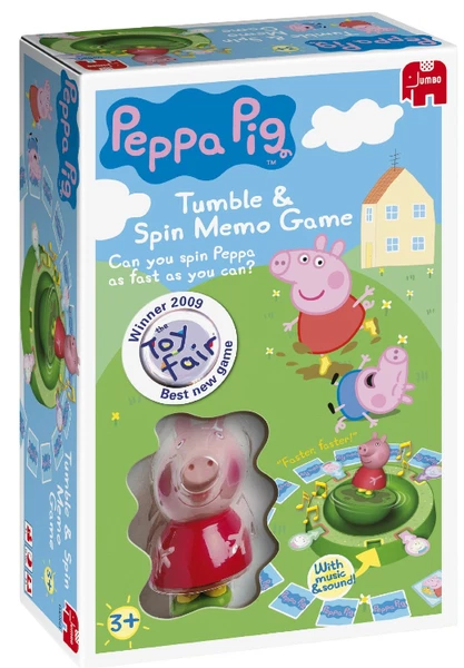 PEPPA PIG TUMBLE & Spin Memory Card Game, - Brand New & Sealed £15.99 ...