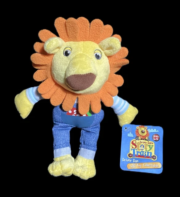 DRIVER DANS STORY Train Lion Plush Soft Toy 2011 Golden Bear 8inch BNWT ...