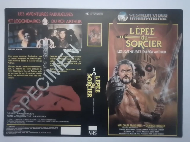 JAQUETTE VHS (SEUL) Vestron L'épée Du Sorcier EUR 4,00 - PicClick FR