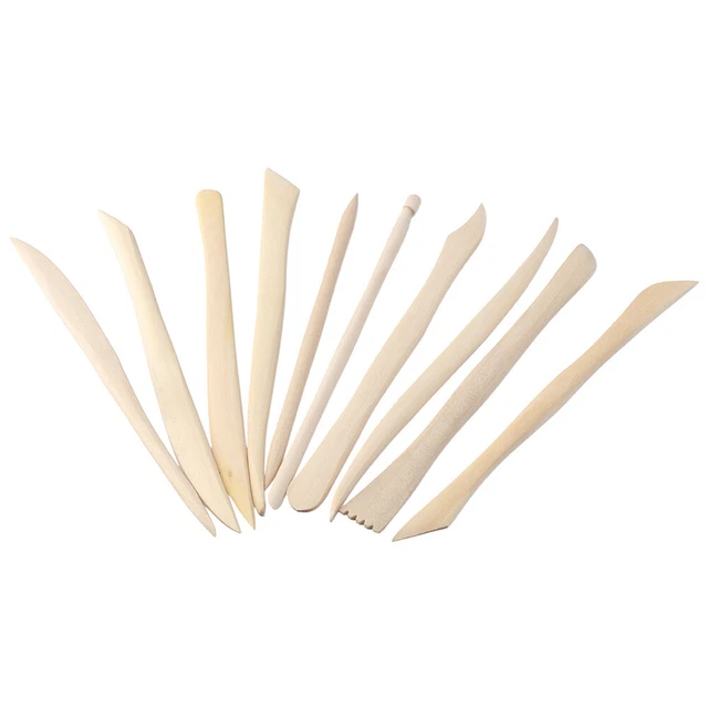 WOOD MODELING TOOLS Brown Clay Sculpture Tools Sculpture Tools for DIY ...