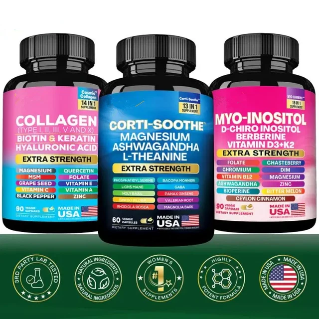 ULTIMATE WOMEN'S ALL-IN-ONE Supplement with Corti-Soothe, Myo-Inositol ...