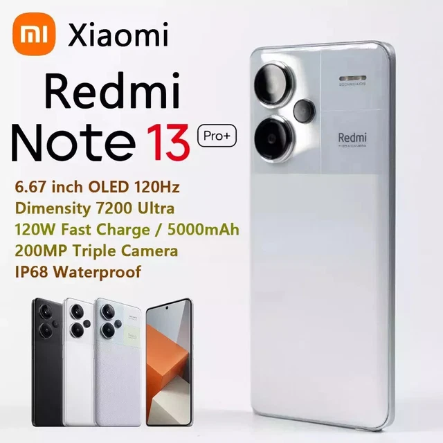 XIAOMI REDMI NOTE 13 Pro+ Pro Plus 512Go, 5G nouveau déverrouillage ...