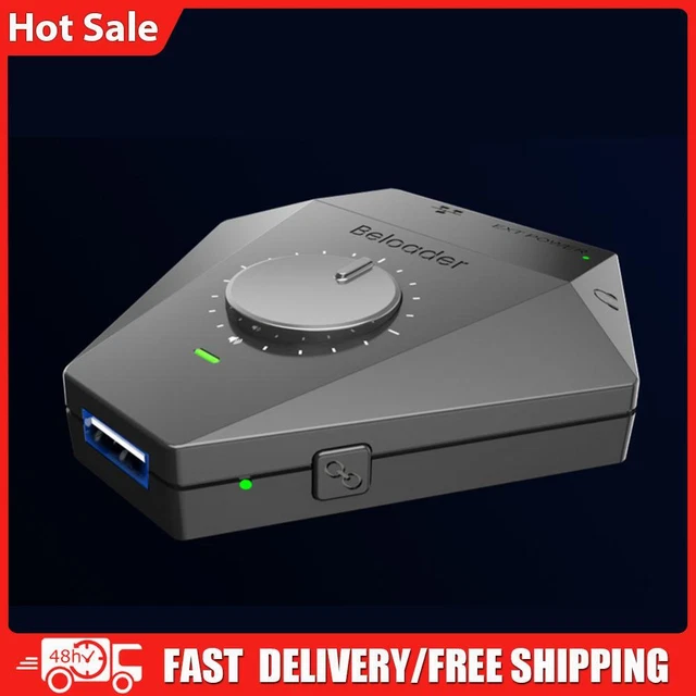 BELOADER PRO GAMES Controlador Teclado Mouse Convertidor Inalámbrico ...