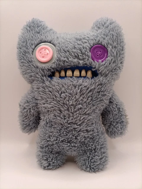 FUGGLER FUNNY UGLY Monster Snuggler Edition Grey Blue Soft Toy Plush 9 ...
