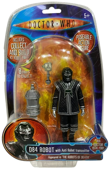 DOCTOR WHO CLASSIC D84 Robots of Death Action Figure NEW w K1 Part D-84 ...