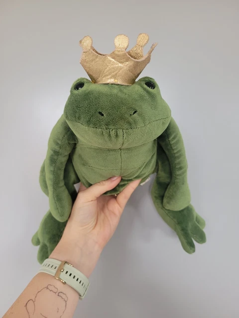 JELLYCAT (LARGE) FREDERICK the Frog Prince £60.00 - PicClick UK
