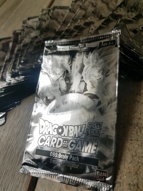 DBS : BROLY Pack Dragon Ball Super Booster 2 Cartes Neuf Blister P-091 ...