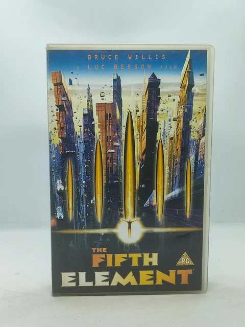 THE FIFTH ELEMENT On VHS Video Cassette Tape [Big Box Ex-Rental] £9.99 ...