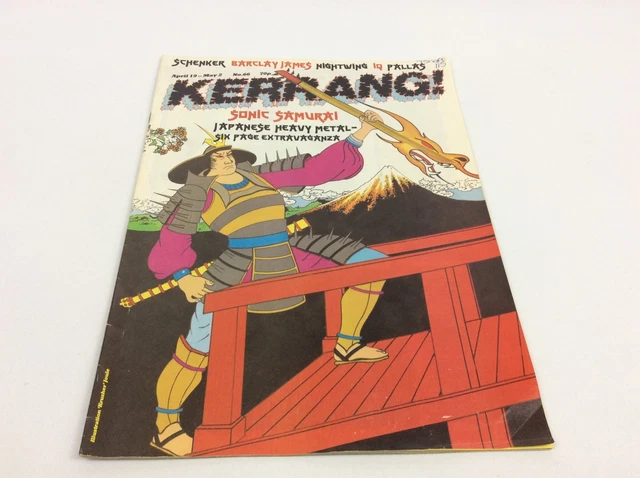 KERRANG MAGAZINE - Sonic Samurai - Rock Music - Heavy Metal - (ref14) £ ...