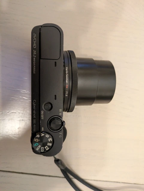 SONY CYBER-SHOT RX100 20.2 MP Digital Camera - Black £83.90 - PicClick UK