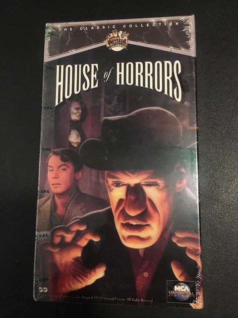 HOUSE OF HORRORS VHS Universal Monsters horror 1946 Brand New Sealed £ ...