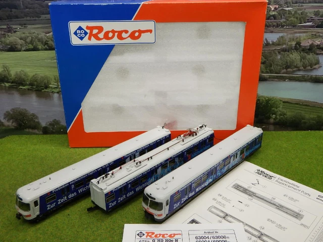 ROCO AC 69006 H0 Set automotrici ferrovie dello Stato ET 420 ProSieben ...