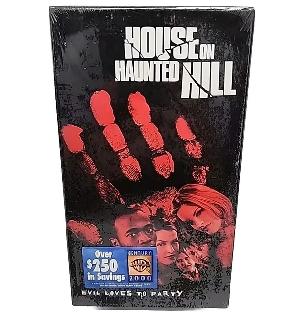 HOUSE ON HAUNTED Hill (VHS, 2000) sealed £23.43 - PicClick UK
