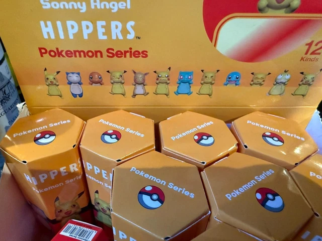 SONNY ANGELS HIPPERS Pokemon EXCLUSIVOS (pikachu, squirtle, charmander ...