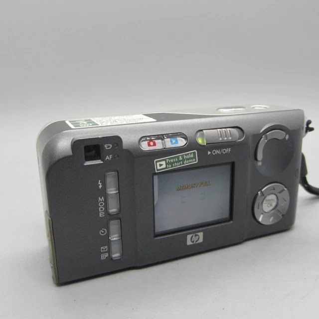 HP PHOTOSMART M415 5.2MP Compact Digital Camera Silver Tested £34.99 ...