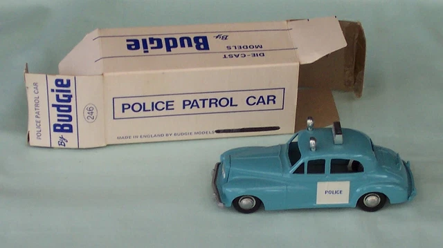BUDGIE WOLSELEY POLICE Car No. 246 with Box England $99.98 - PicClick AU