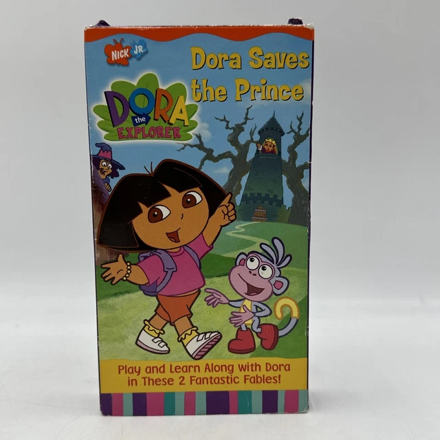 DORA THE EXPLORER - Dora Saves the Prince (VHS, 2002) £9.28 - PicClick UK
