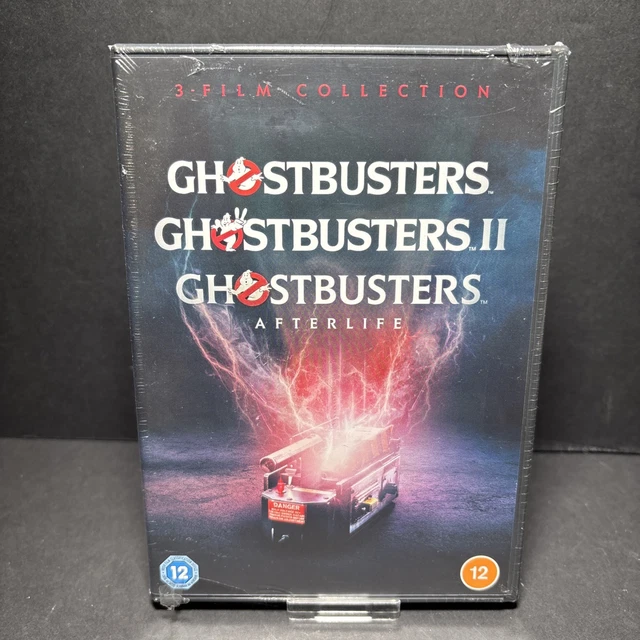 GHOSTBUSTERS 3 FILM Collection DVD Trilogy 3 Disc Afterlife NEW SEALED ...