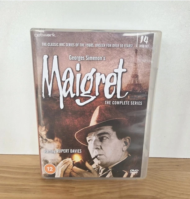 DVD BOX SET Maigret Complete Collection Rupert Davies 60s TV Series £67.50 - PicClick UK