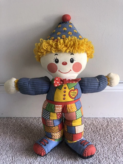 VINTAGE FABRIC TOY Clown Woman’s Weekly 1986 Designed By Jean Greenhowe ...