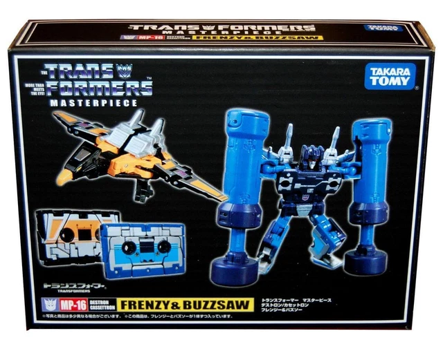 TRANSFORMERS MP-16 DESTRON Cassettron Frenzy & Puño Sierra EUR 124,05 ...