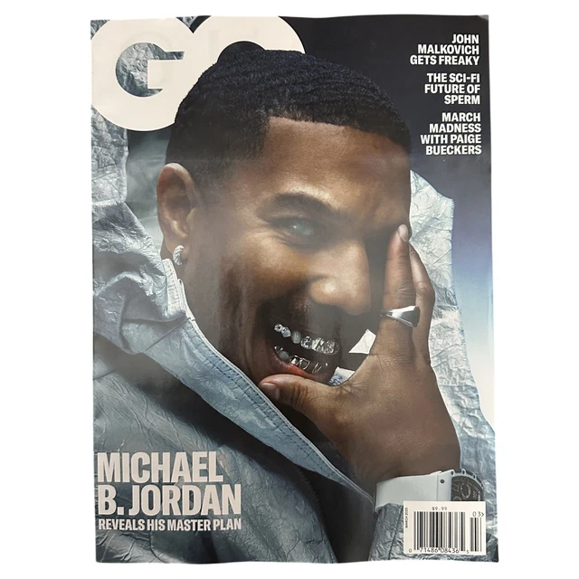 GQ MAGAZINE MARCH 2025 Michael B Jordan John Malkovich Paige Bueckers £2.59 - PicClick UK