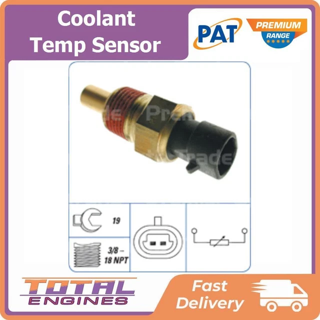 PAT PREMIUM COOLANT Temp Sensor fits Holden Frontera MX 3.2L V6 6VD1 ...