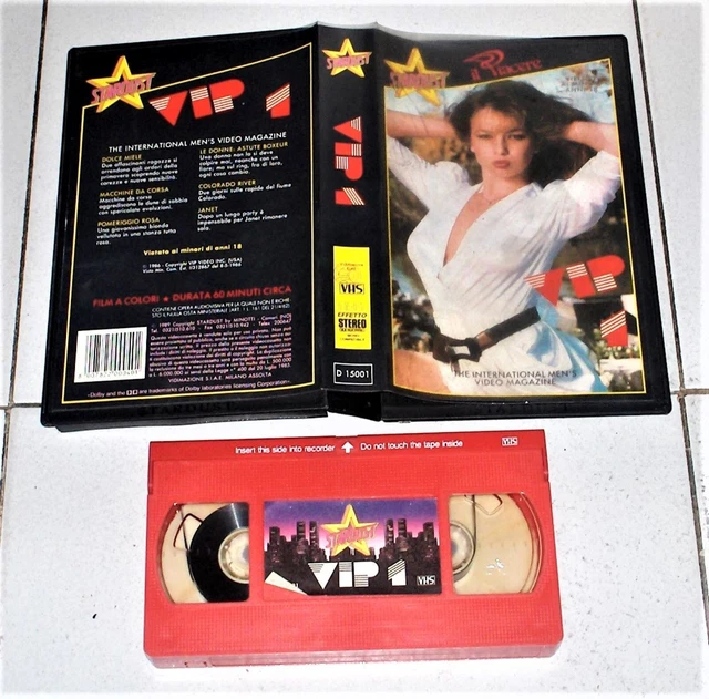 VHS VIP 1 The international Men's video magazine Vol. 1 - Stardust 1989 ...