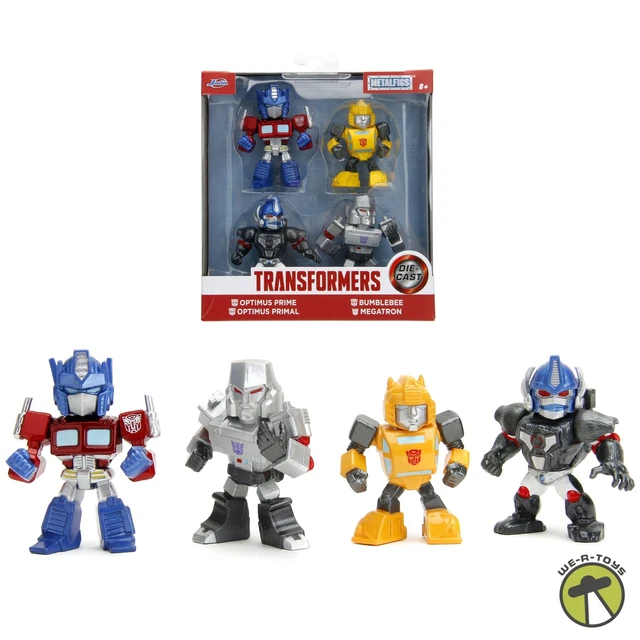 TRANSFORMERS 2.5& 4-PACK Collectible Die-Cast Figures Metalfigs £35.72 ...