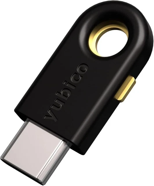 YUBIKEY 5C USB-C Security Key – MFA, Passkey, FIDO Certified $42.99 ...