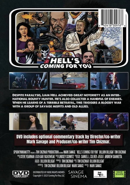 HELL'S COMING FOR You (DVD) Tim Chizmar Dillion Dilligaf Tonya Todd (US ...