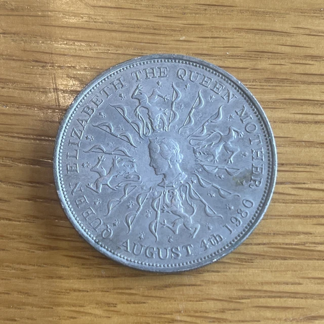 1980 QUEEN ELIZABETH The Queen Mother 80th Birthday £5 Pound Coin £4.36 ...