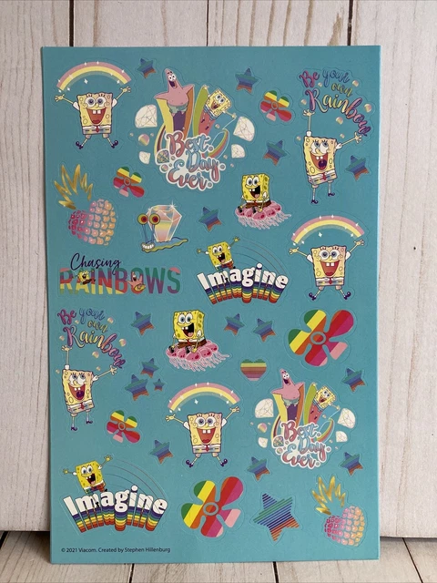 Spongebob Sticker Sheet FOR SALE! - PicClick