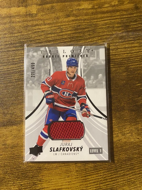 2022-23 TRILOGIE HOCKEY #146 Juraj Slafkovsky Rookie Premières/Noir 271/499 EUR 0,91 - PicClick FR