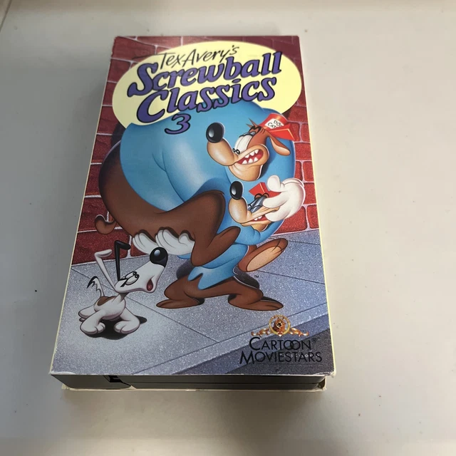 TEX AVERY'S SCREWBALL Classics #3, Rare VHS £18.86 - PicClick UK