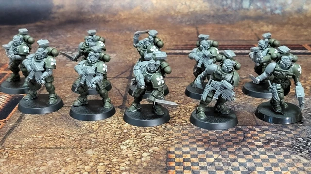 10 X PRIMARIS Incursors (Reiver kitbash) Space Marines, Warhammer 40k ...