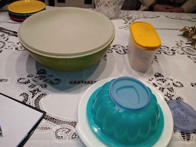 TUPPERWARE KONVOLUT GR Hefeschüssel, eidgenosse 1,1 l und Puddingform EUR 16,00 - PicClick DE