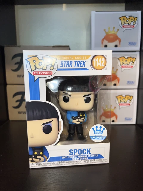 FUNKO POP! STAR Trek Original Series Spock with Cat #1142 Funko Shop ...