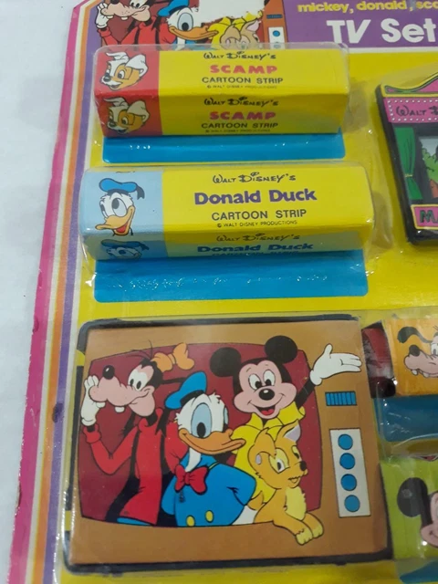 RARE VINTAGE 70´S Disney - Character TV Set - Kingsway Hong Kong # 26 ...