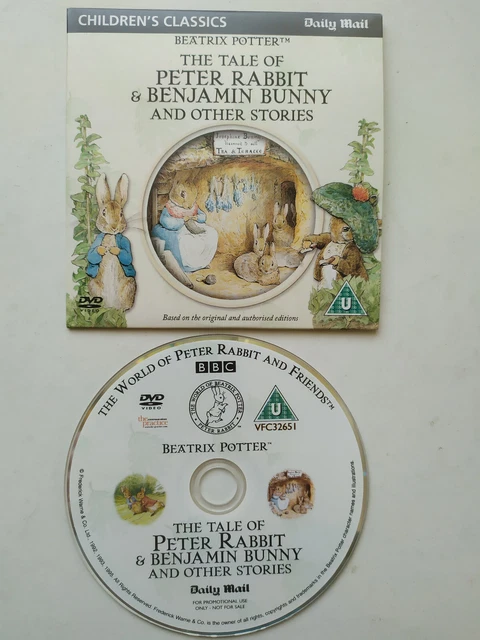 THE TALE OF Peter Rabbit & Benjamin Bunny Beatrix Potter Daily Mail ...
