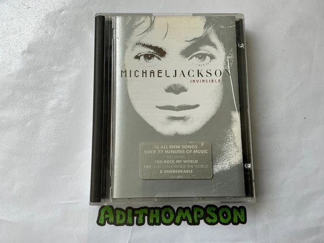 MICHAEL JACKSON INVINCIBLE album minidisc very rare Mini Disc £419.99 ...