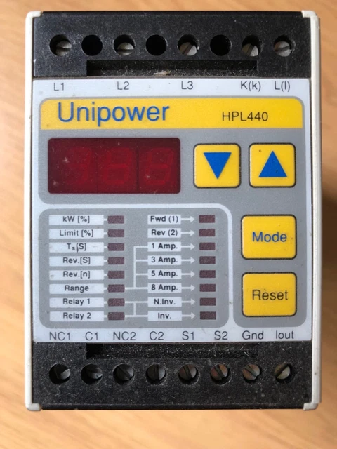 UNIPOWER HPL440 LOAD Monitor £52.70 - PicClick UK