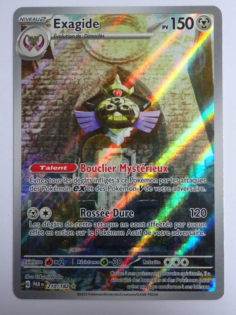 CARTE POKEMON - Exagide PV150 210/182 - Faille Paradoxe EV04 - FR EUR ...