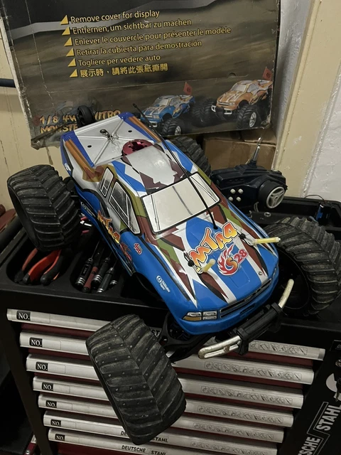 MONSTER RC THUNDER TIGER MTA4 S28 A Scoppio EUR 181,00 - PicClick IT