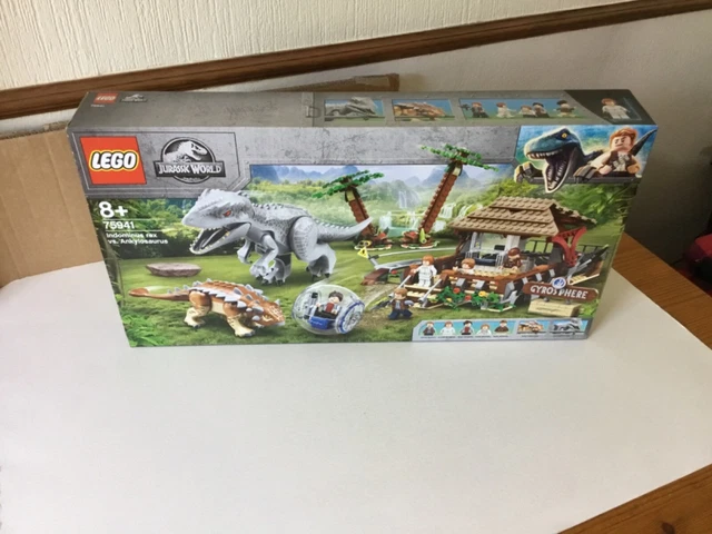 LEGO JURASSIC WORLD (75941) - Indominus Rex Vs Ankylosaurus (Retired ...
