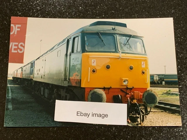 BR GREEN CLASS 47 D1962 at Old Oak Common Depot c1995 Railway ...